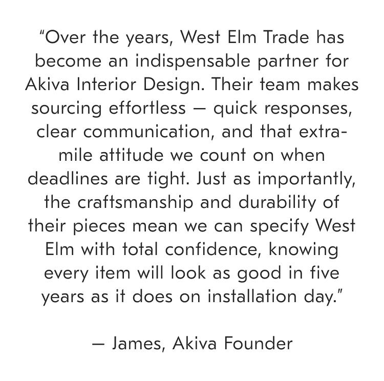 Akiva | West Elm UK