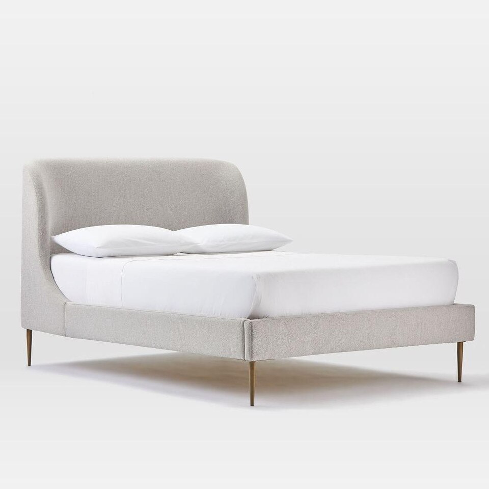 Lana Upholstered Bed - Modern Comfort & Style | West Elm UK