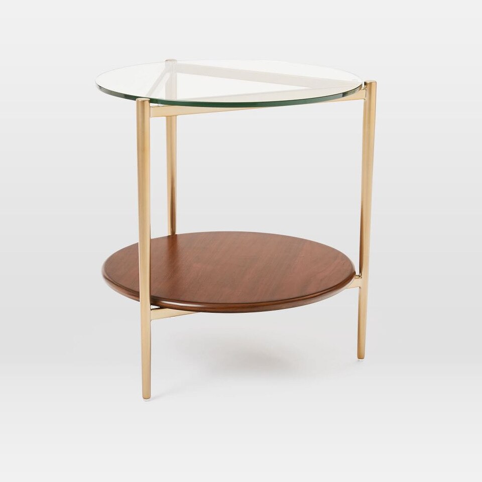 Mid-Century Art Display Side Table (51 cm) - West Elm UK