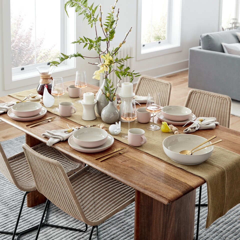 Anton Dining Table (183 cm) - Modern Farmhouse | West Elm UK
