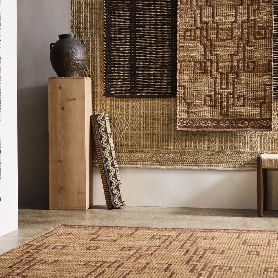 Alston Rug - Handwoven Jute Elegance | West Elm UK