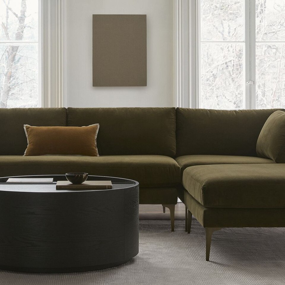 Andes 3-Piece Ottoman Modular (229 cm) | West Elm UK