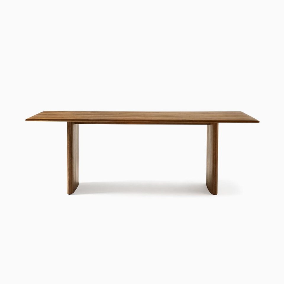 Anton Solid Wood Dining Table (183 cm) - West Elm UK