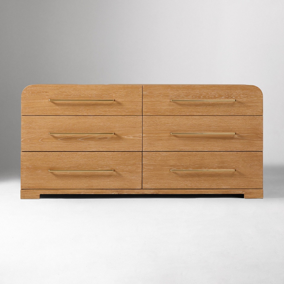 Ava 6-Drawer Chest (163 cm) | West Elm UK