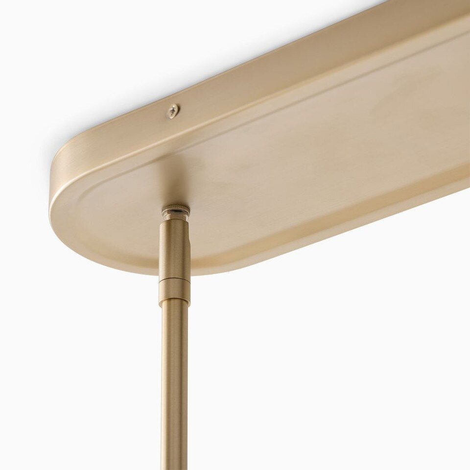 Bezel 6-Light Chandelier - Modern Lighting Fixture | West Elm UK