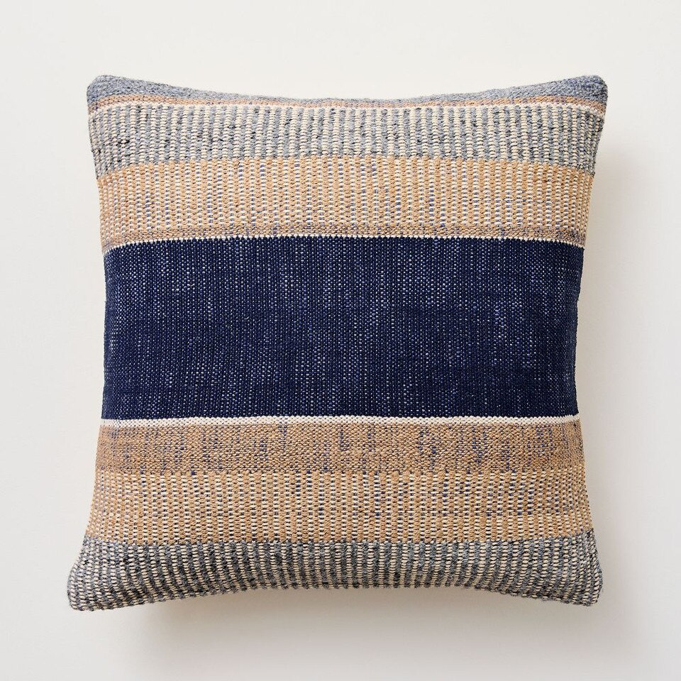 Bold Centre Mixed Stripe Cushion Cover | West Elm UK