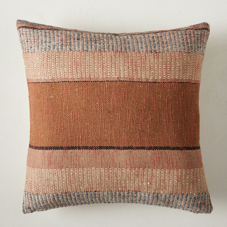 Bold Centre Mixed Stripe Cushion Cover | West Elm UK