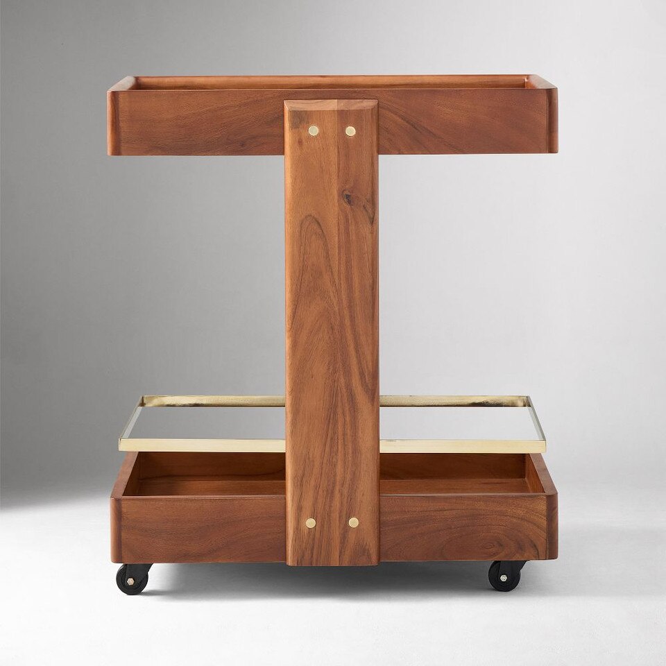 Bridger Bar Cart (69 cm) | West Elm UK