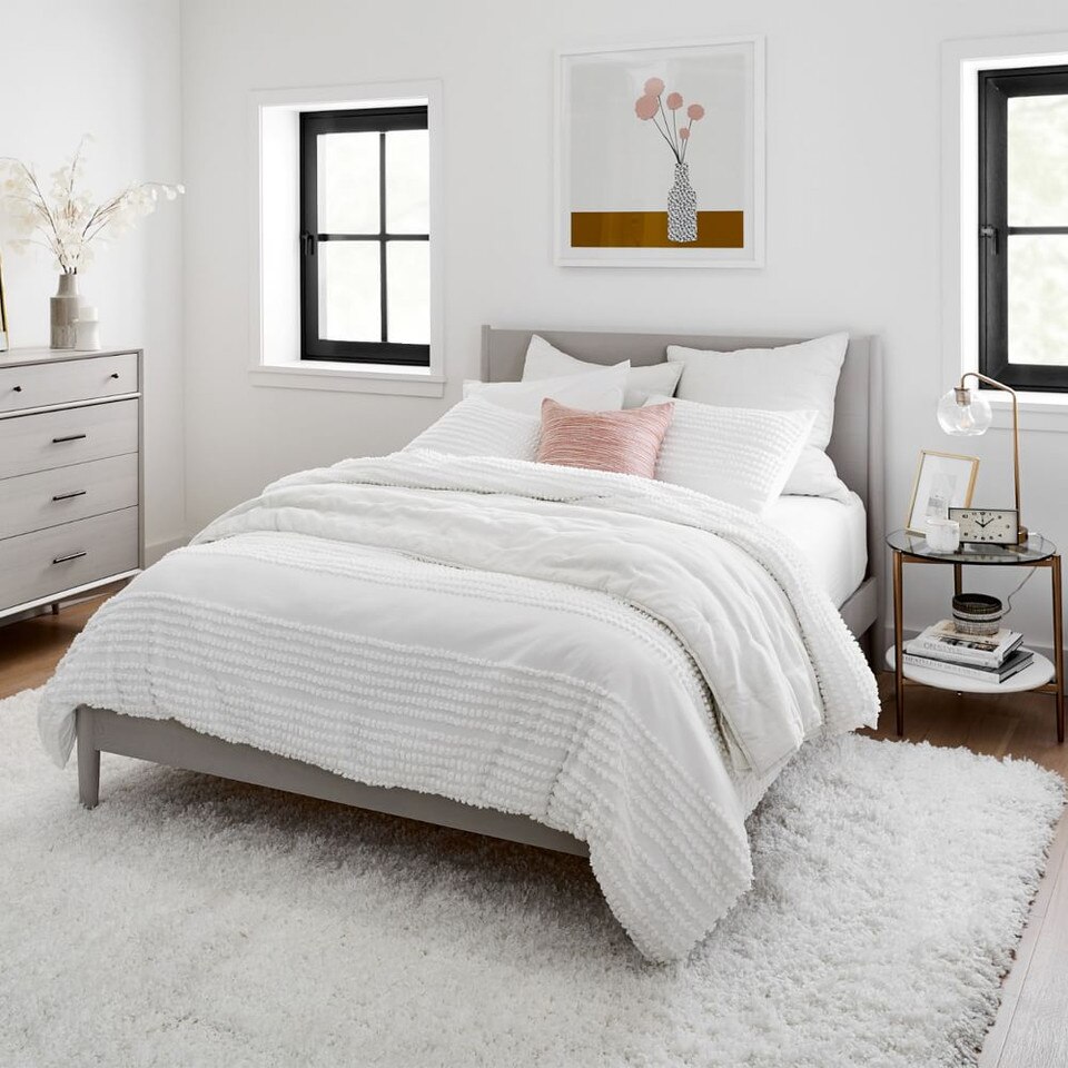 Candlewick Quilt Cover; Pillowcases - West Elm UK