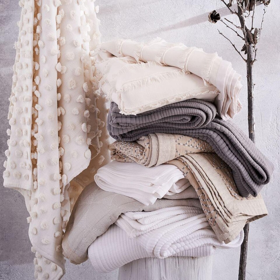 Candlewick Blanket | West Elm UK