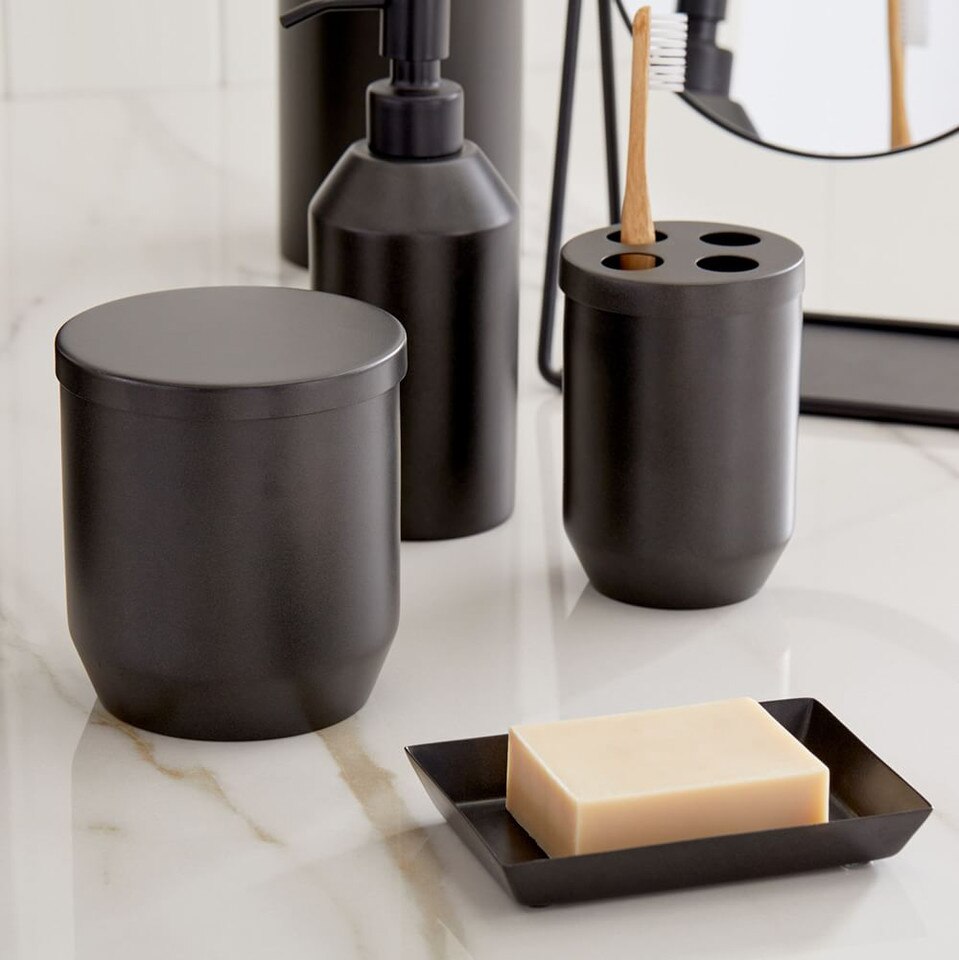 Caspian Metal Bath Accessories - Stylish Bathroom Essentials | West Elm UK