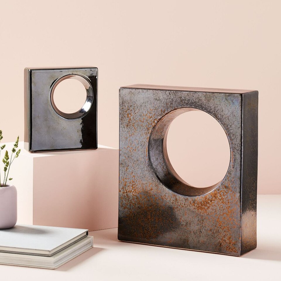 Ceramic Cube Objects | West Elm UK