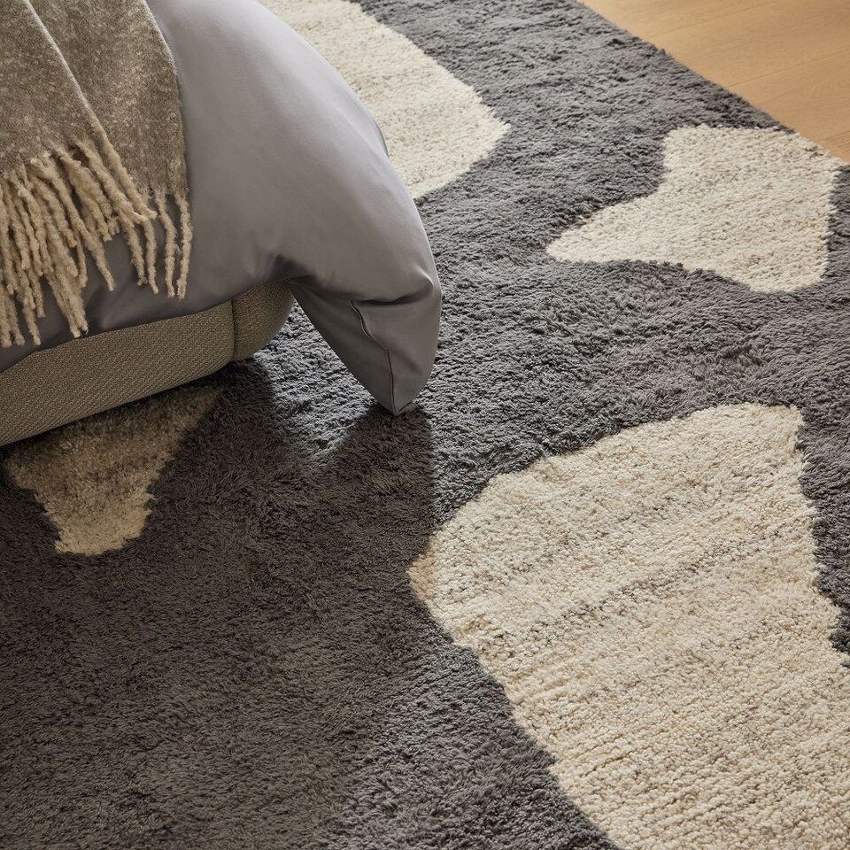 Clement Shag Rug - Modern Art-Inspired Comfort | West Elm UK