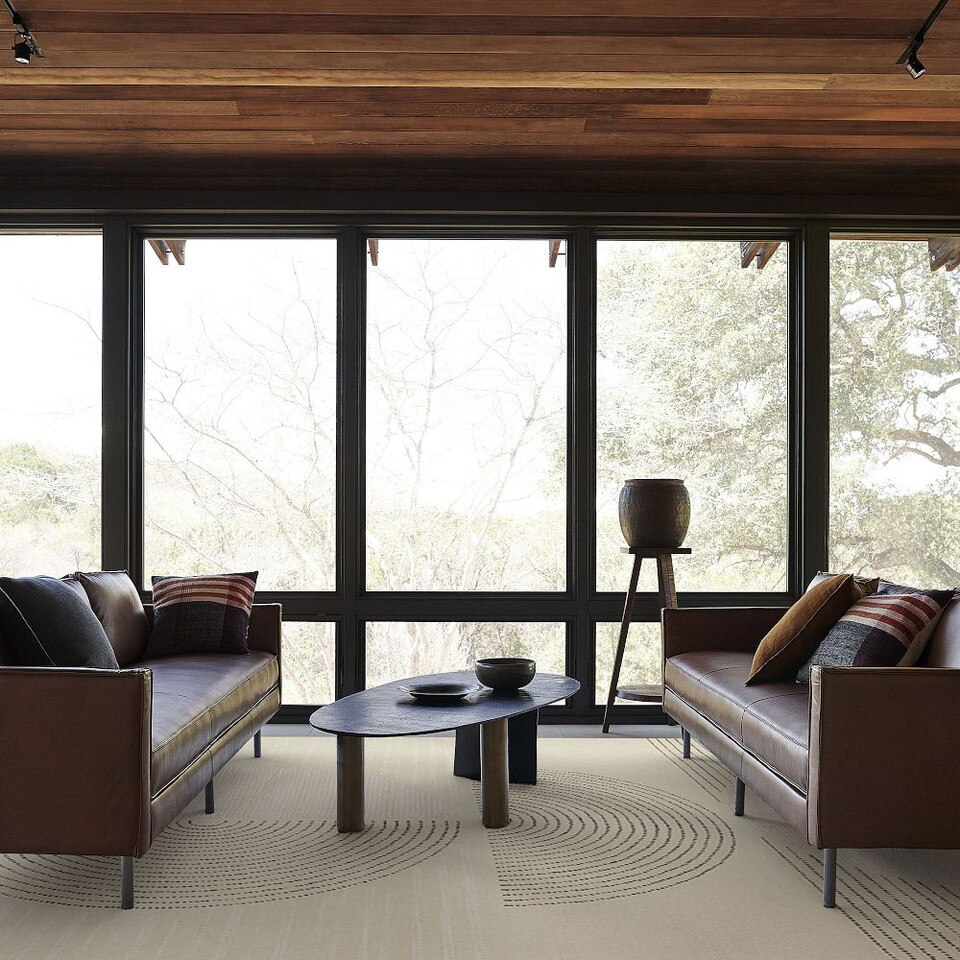 Contiguous Circles Wool Rug - Modern Wool Rug | West Elm UK