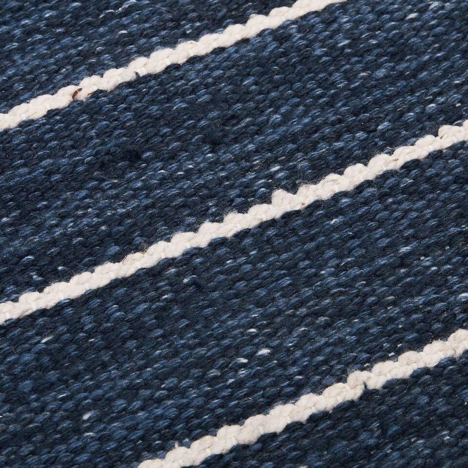 Cord Stripe Performance Rug | West Elm UK