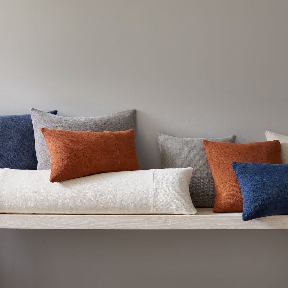 Cotton Canvas Cushion Covers - West Elm UK