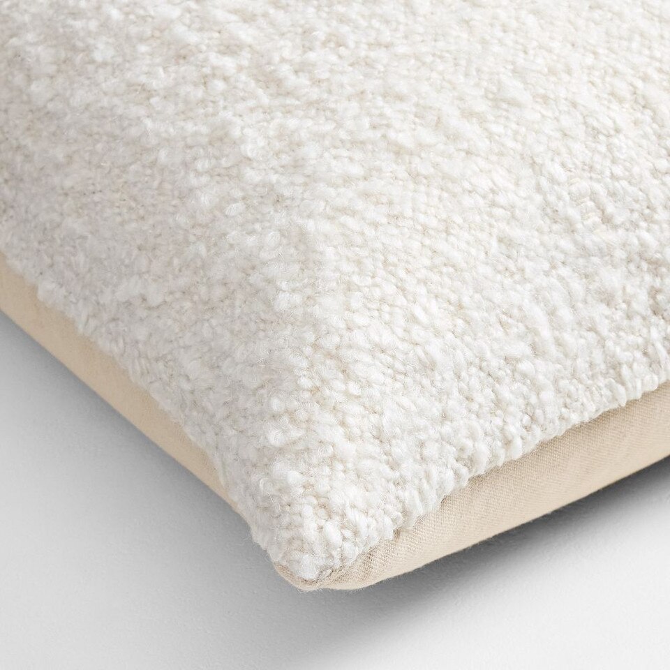 Cosy Boucle Cushion Cover - West Elm UK