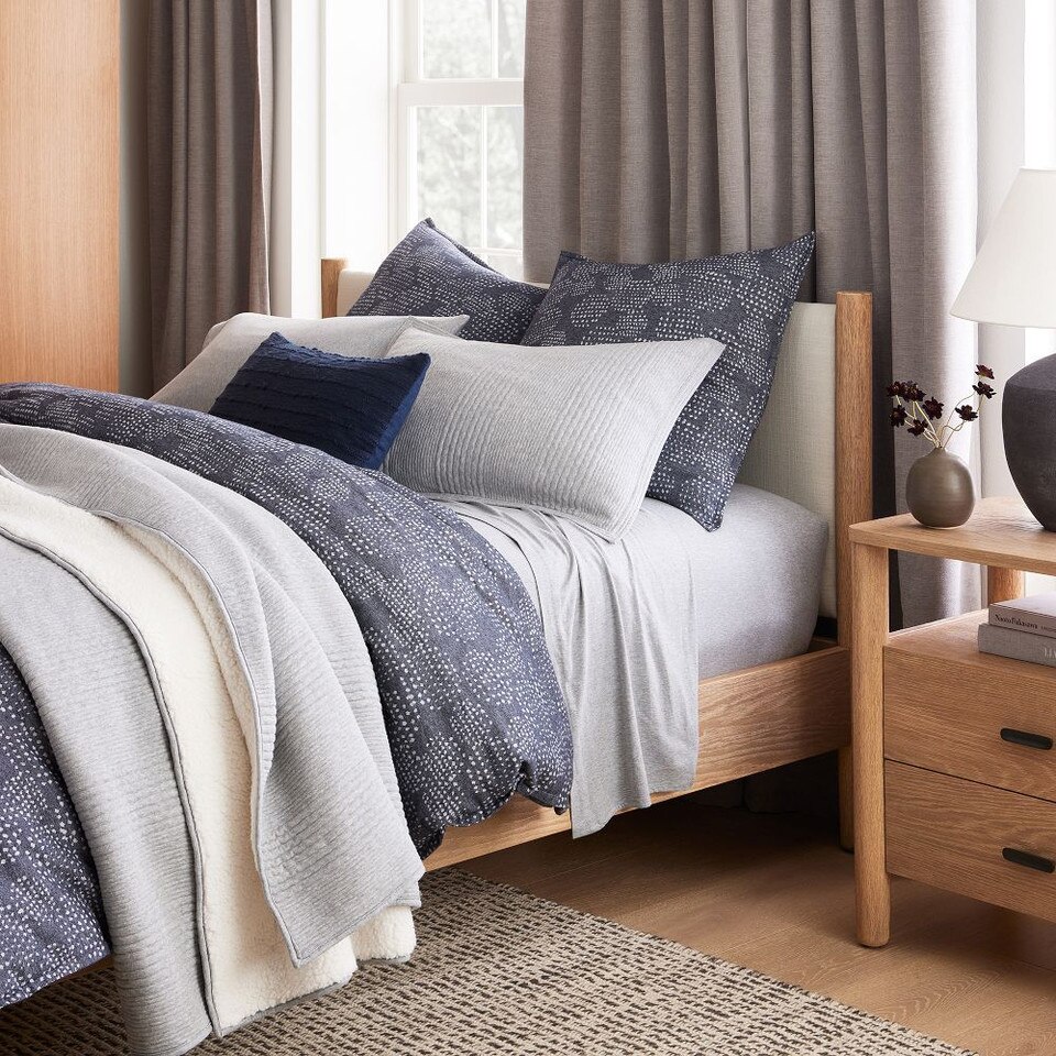 Cosy Striped Wool Rug - West Elm UK