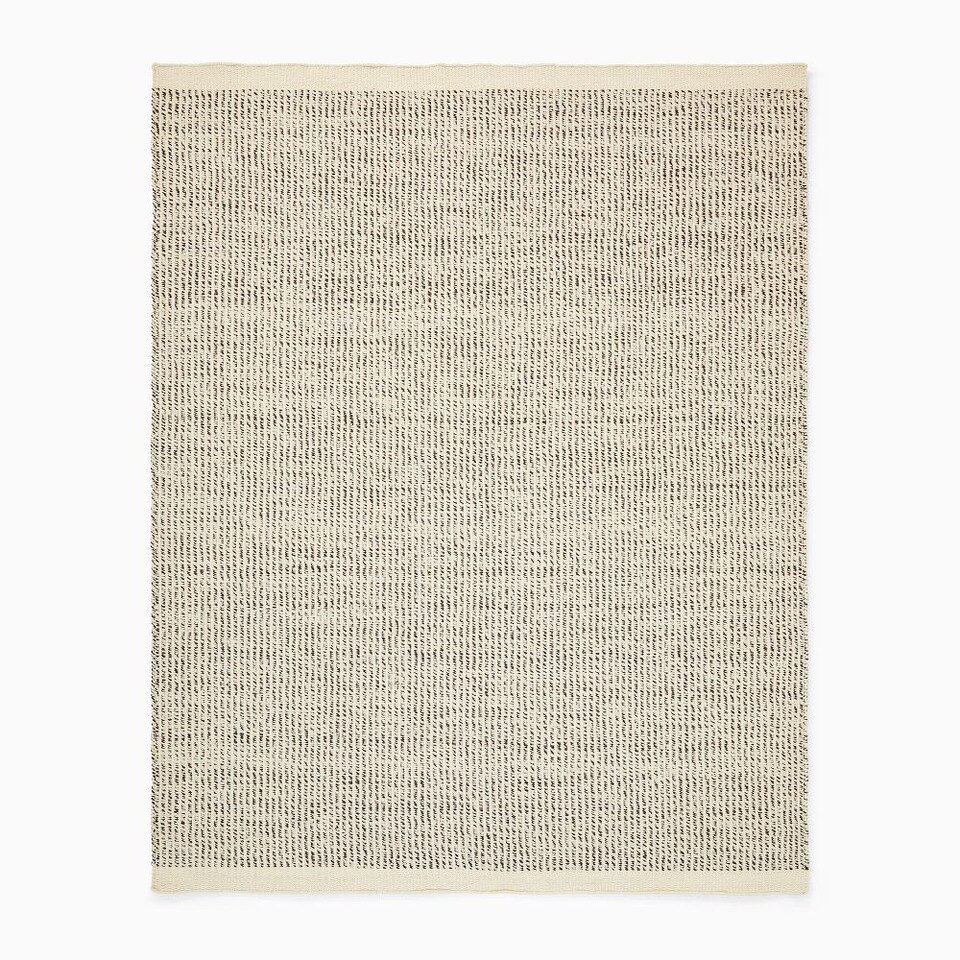 Cosy Striped Wool Rug | West Elm UK