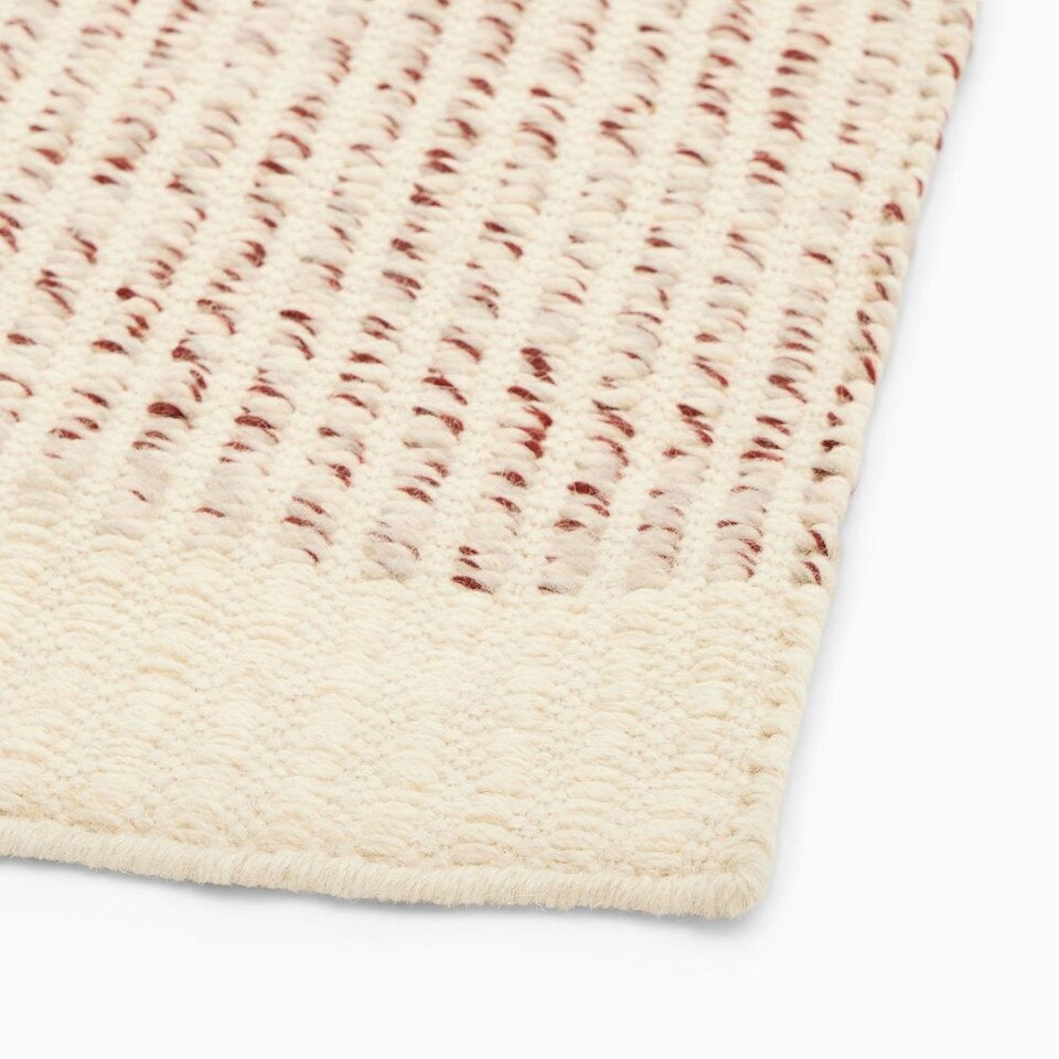 Cosy Striped Wool Rug | West Elm UK