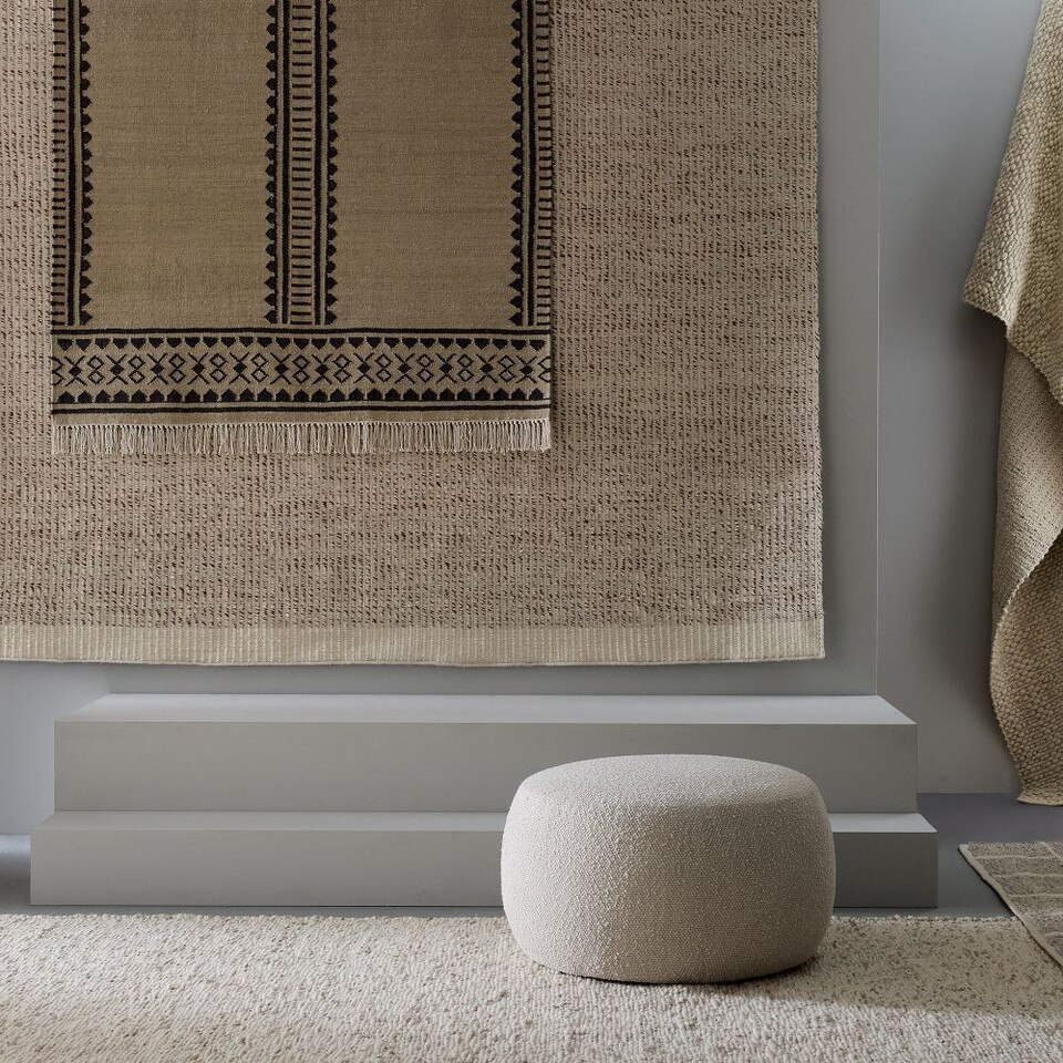 Cosy Striped Wool Rug | West Elm UK