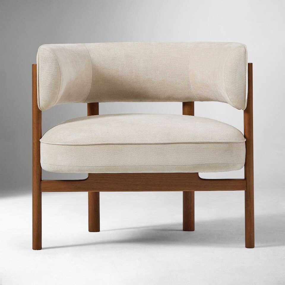 Craig Expressed Wood Armchair | West Elm UK