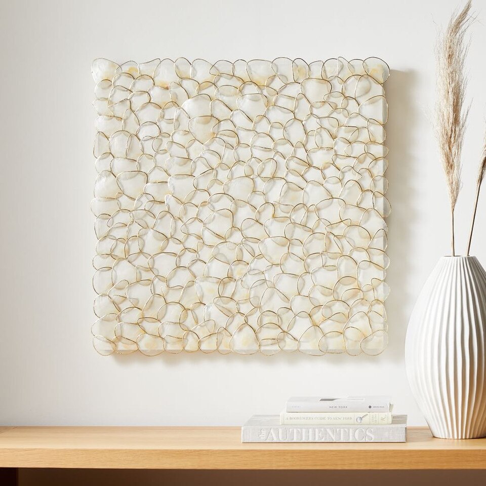 Deco Capiz Wall Art - Modern Handcrafted Decor | West Elm UK
