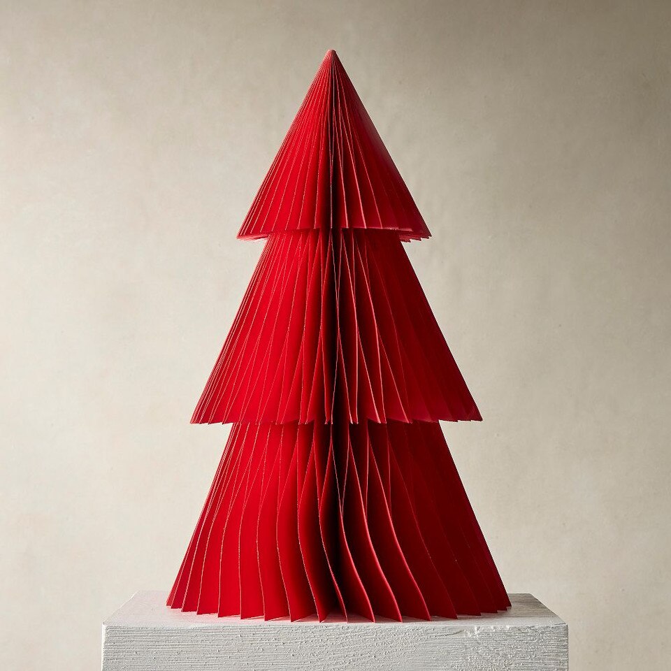 Decorative Paper Tabletop Trees - Modern Seasonal Decor | West Elm UK