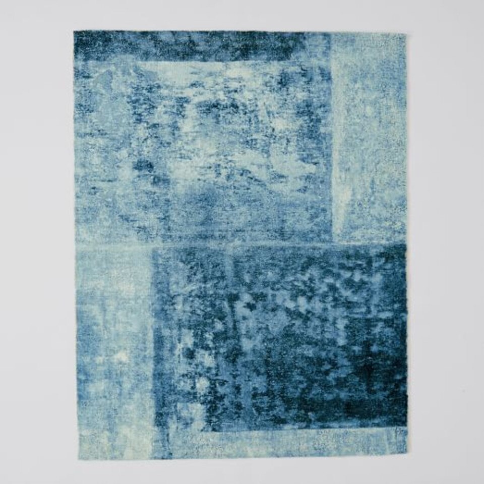 Distressed Rococo Wool Rug | west elm United Kingdom