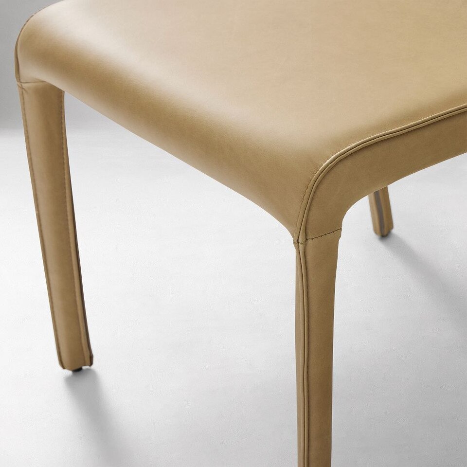 Dolores Leather Dining Chair | West Elm UK