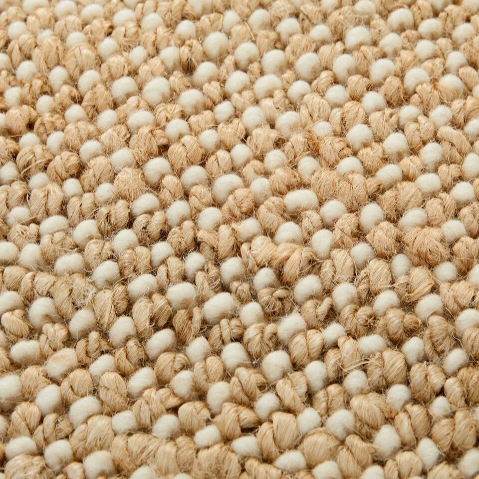 Dotted Jute & Wool Rug | West Elm UK