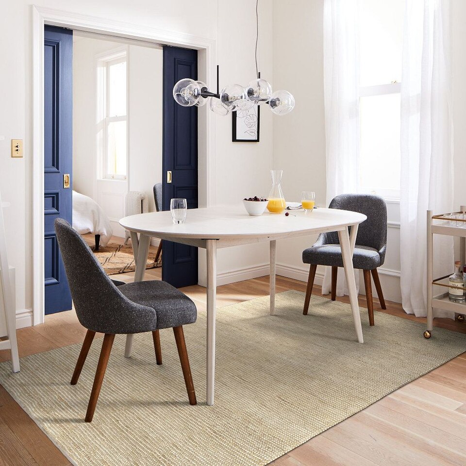 Dotted Jute & Wool Rug | West Elm UK