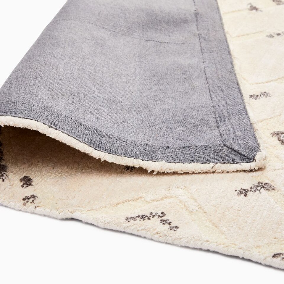 Dotted Lattice Rug | West Elm UK