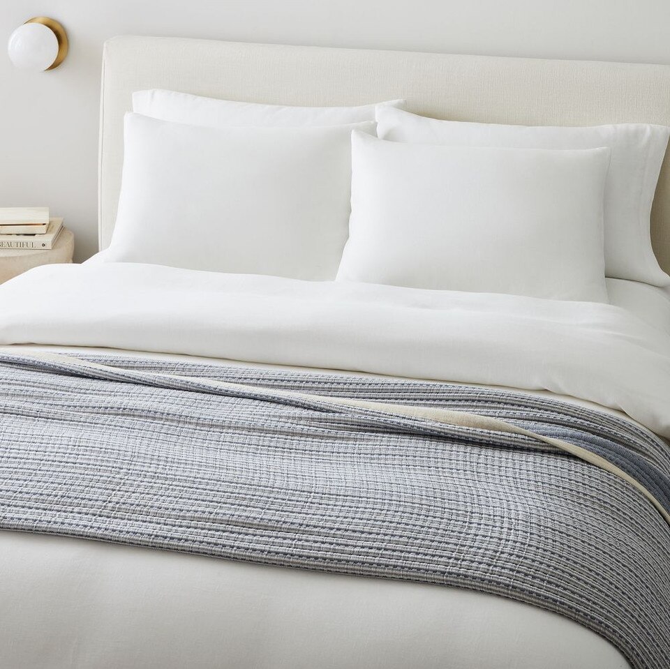 Double Cloth Blanket - West Elm UK
