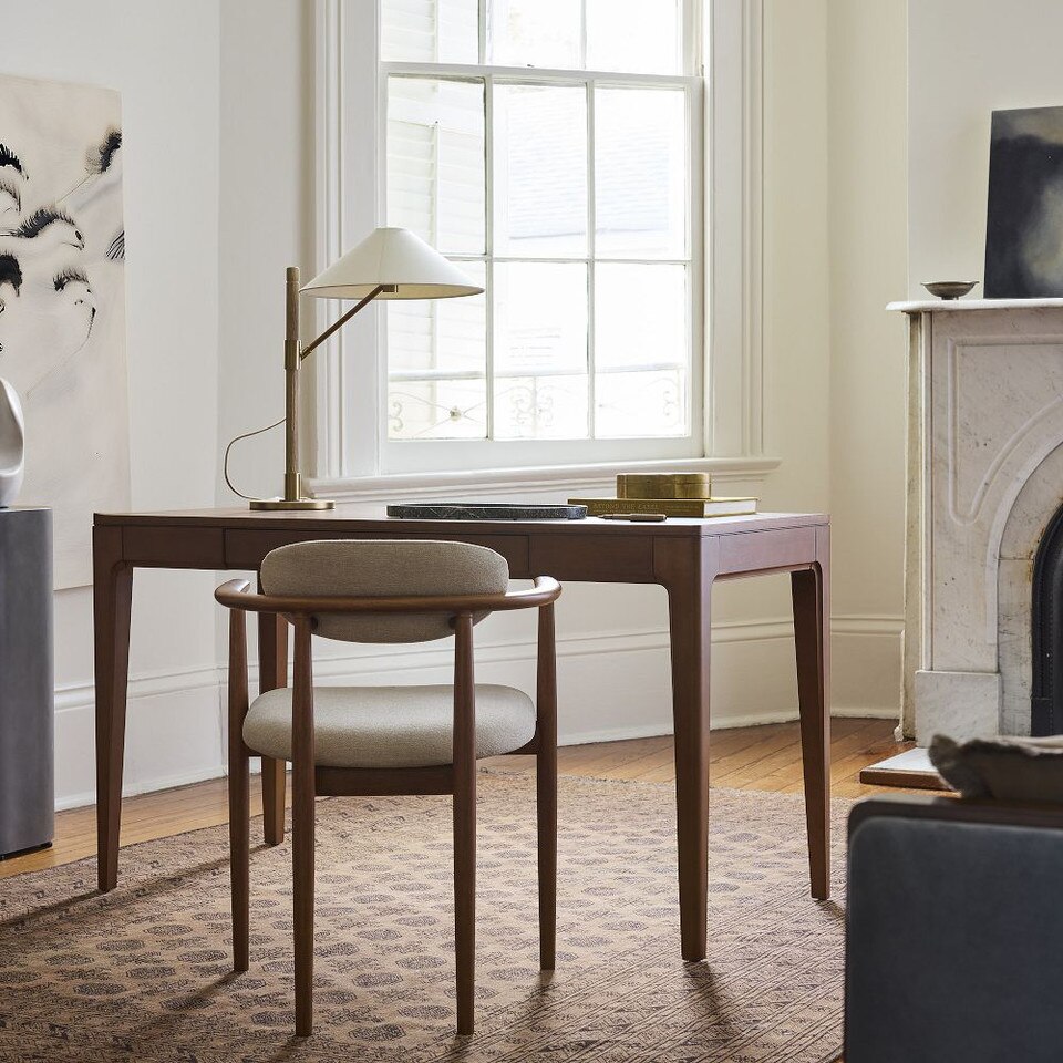 Edison Dining Arm Chair - Modern Scandi Design | West Elm UK