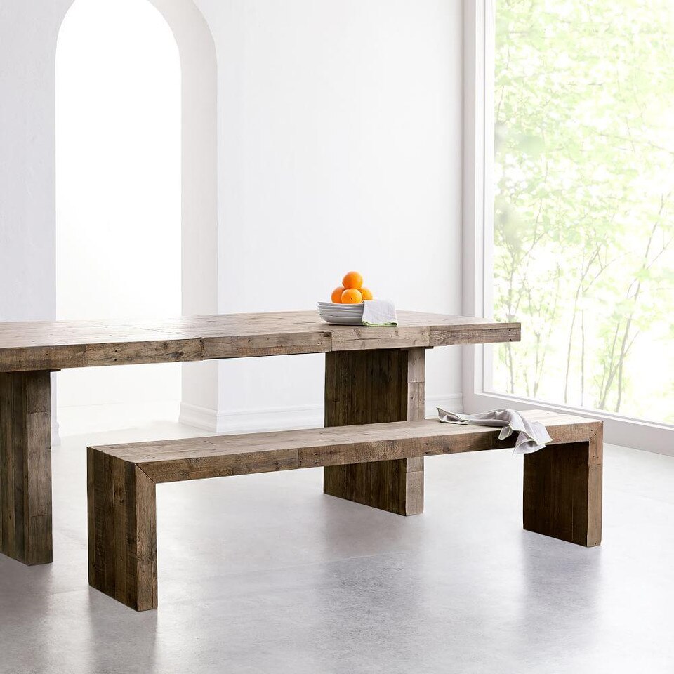 Emmerson™ Reclaimed Wood Dining Bench | West Elm UK