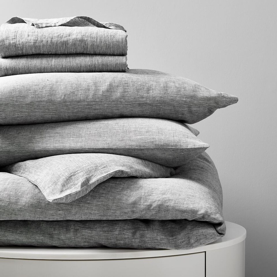 European Flax Linen Starter Bed Linen Set | west elm United Kingdom