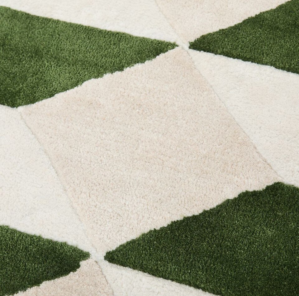 Faceted Tile Rug | West Elm UK