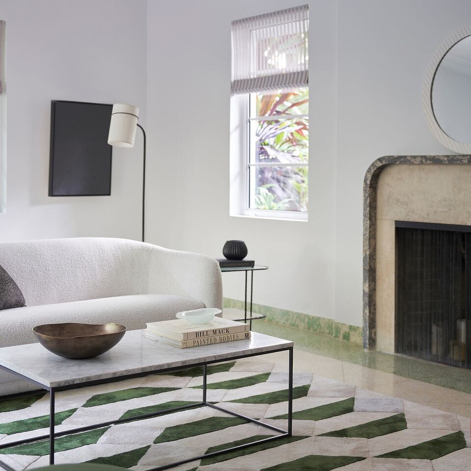 Faceted Tile Rug | West Elm UK