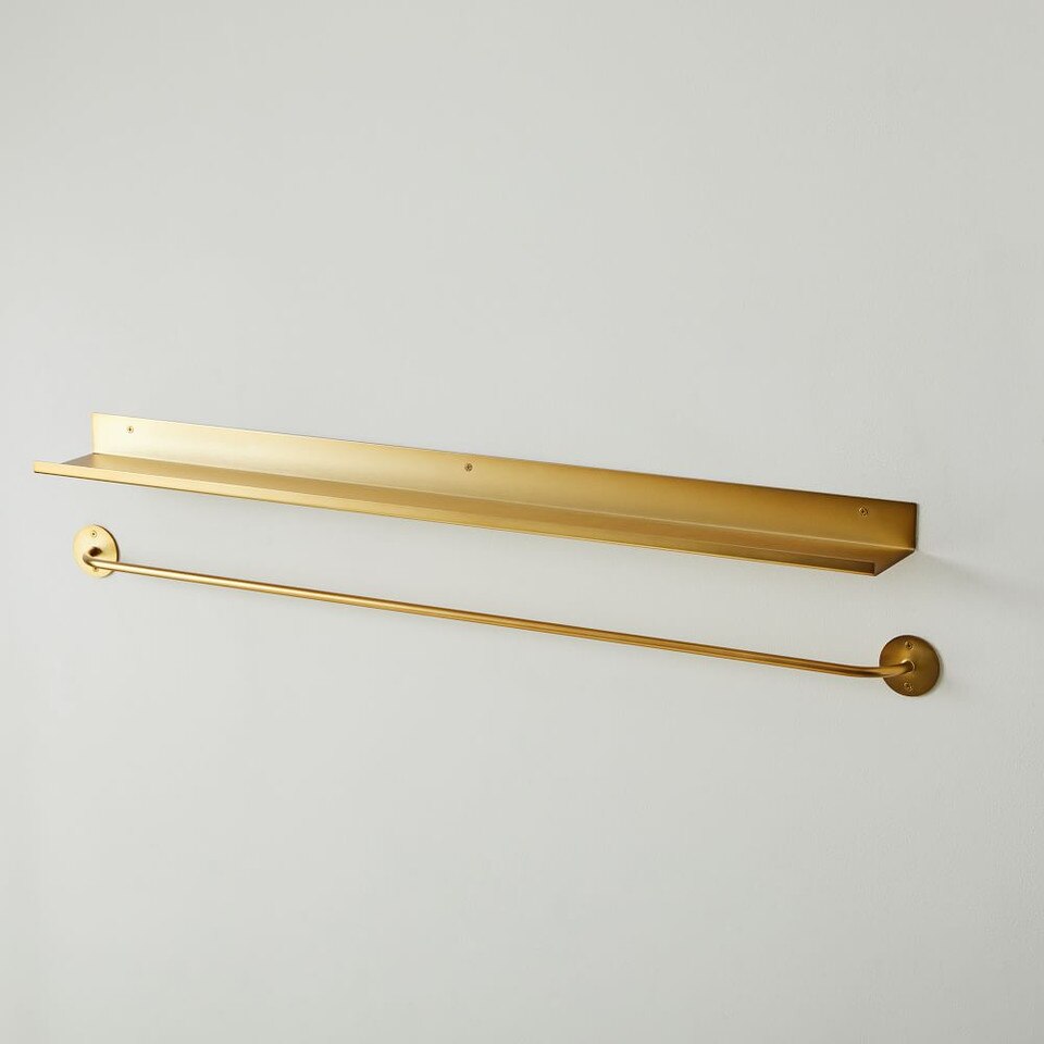 Finn Metal Shelf & Rail | West Elm UK