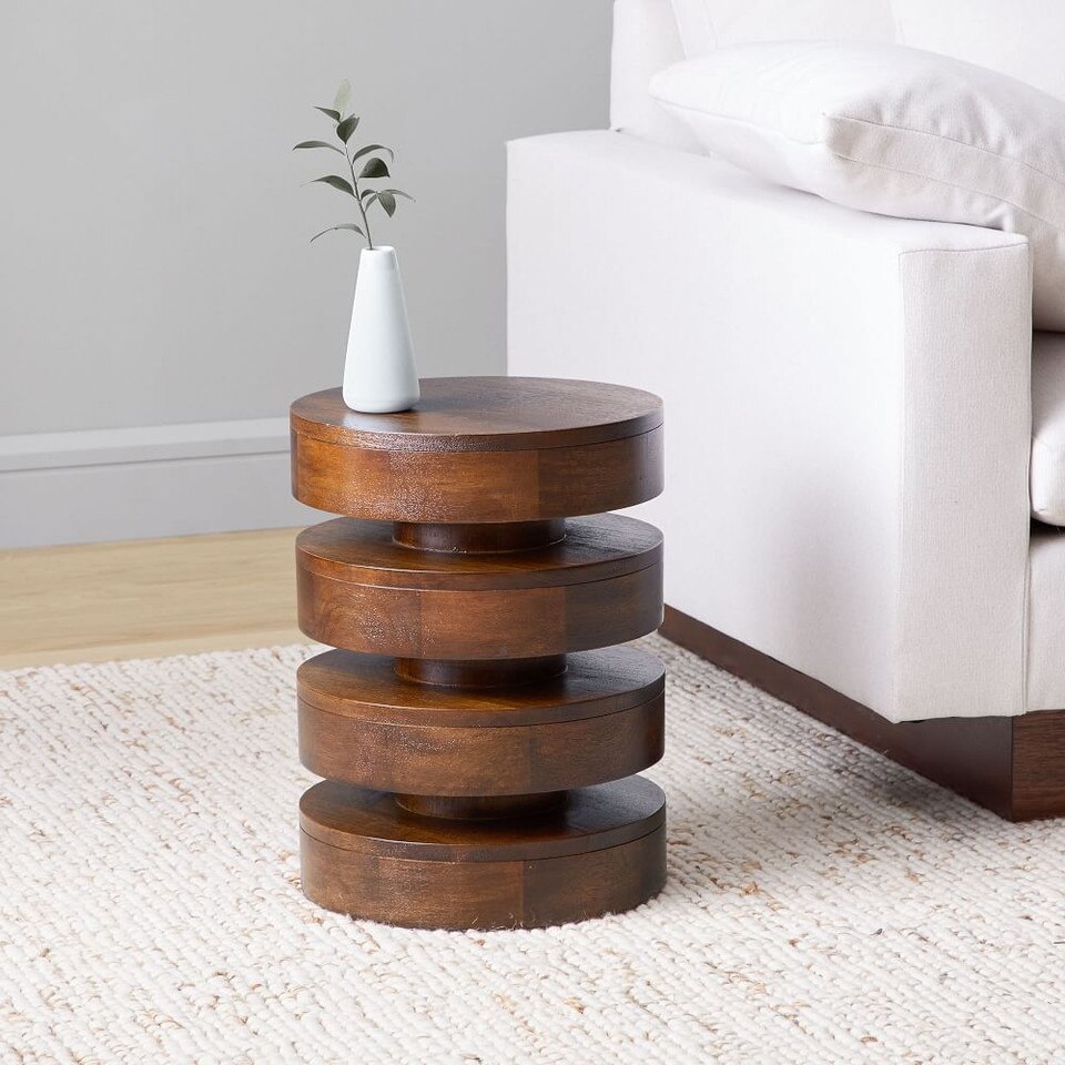 Floating Disks Side Table - West Elm UK