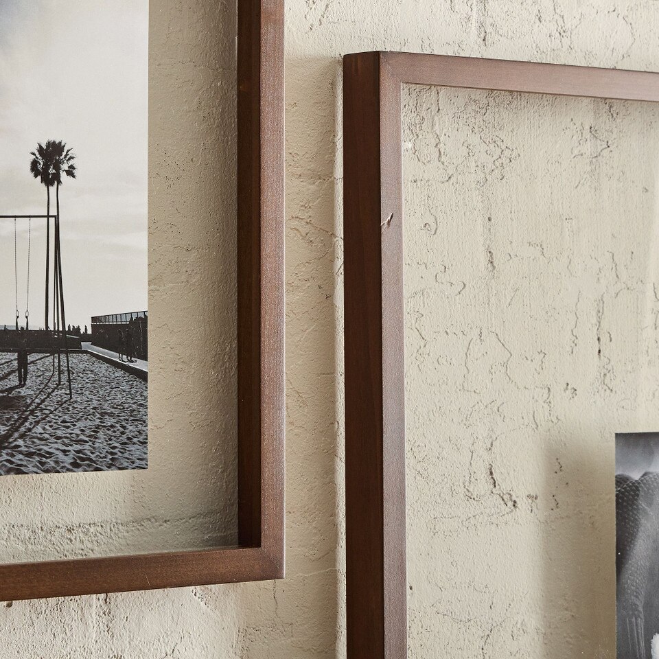 Floating Wood Gallery Frames - Modern Art Display | West Elm UK