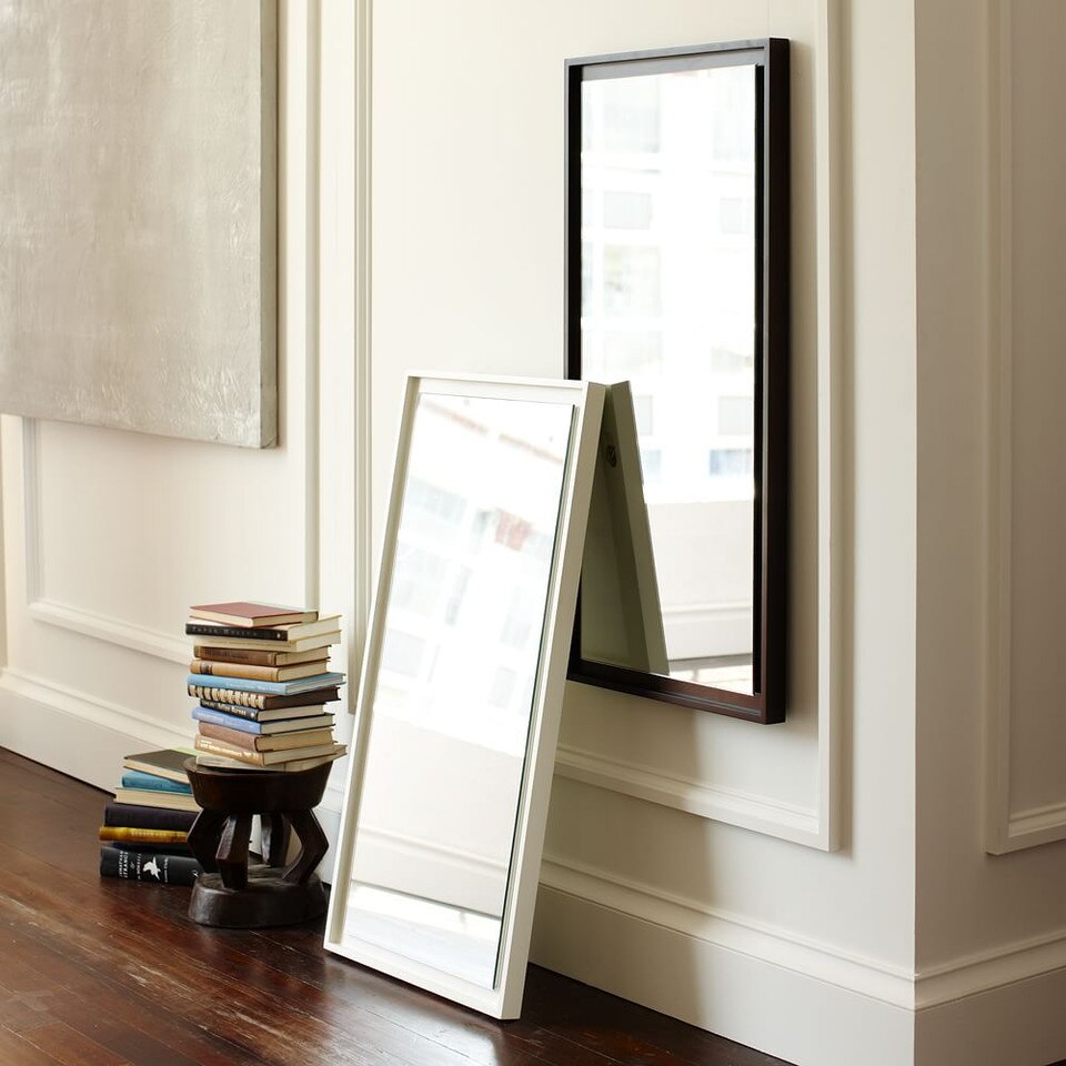 Floating Wood Wall Mirror - West Elm UK