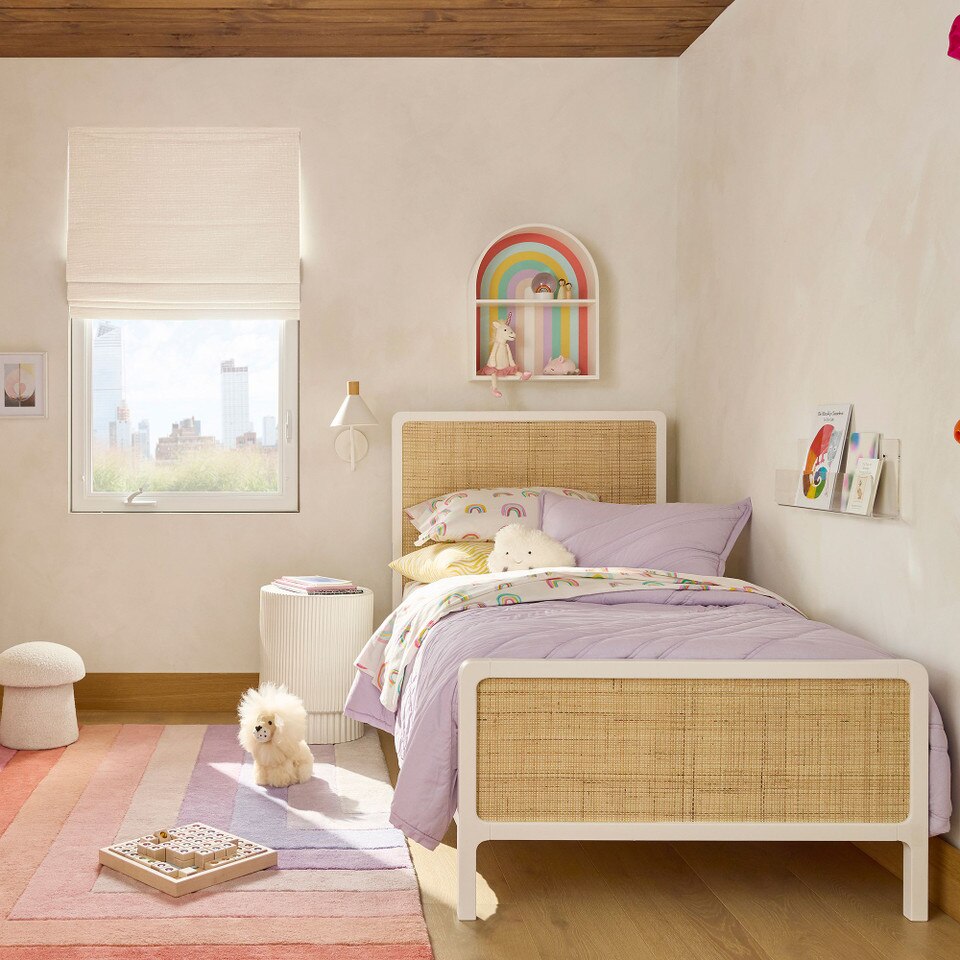 Fluted Side Table (33 cm - 41 cm) - West Elm UK