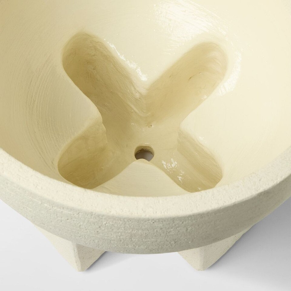 Form Studies Ceramic Footed Planters | West Elm UK