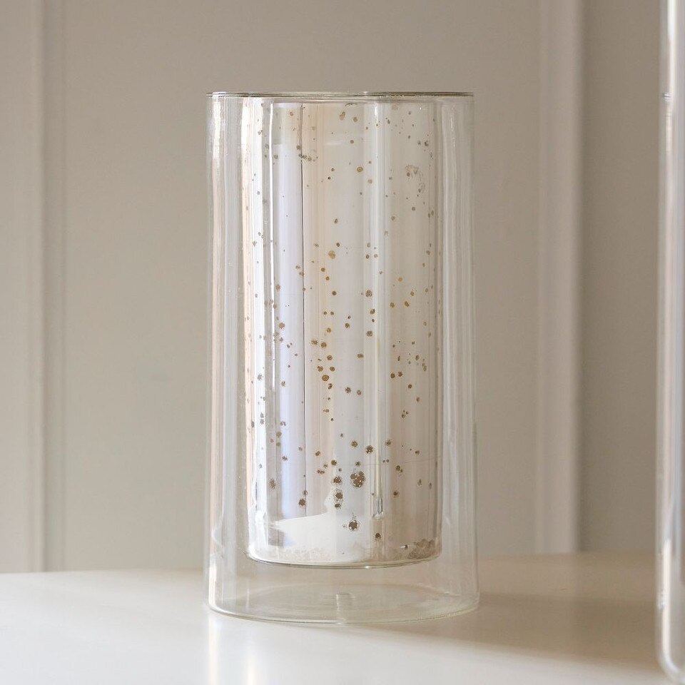 Gill Constellation Glass Hurricanes | West Elm UK