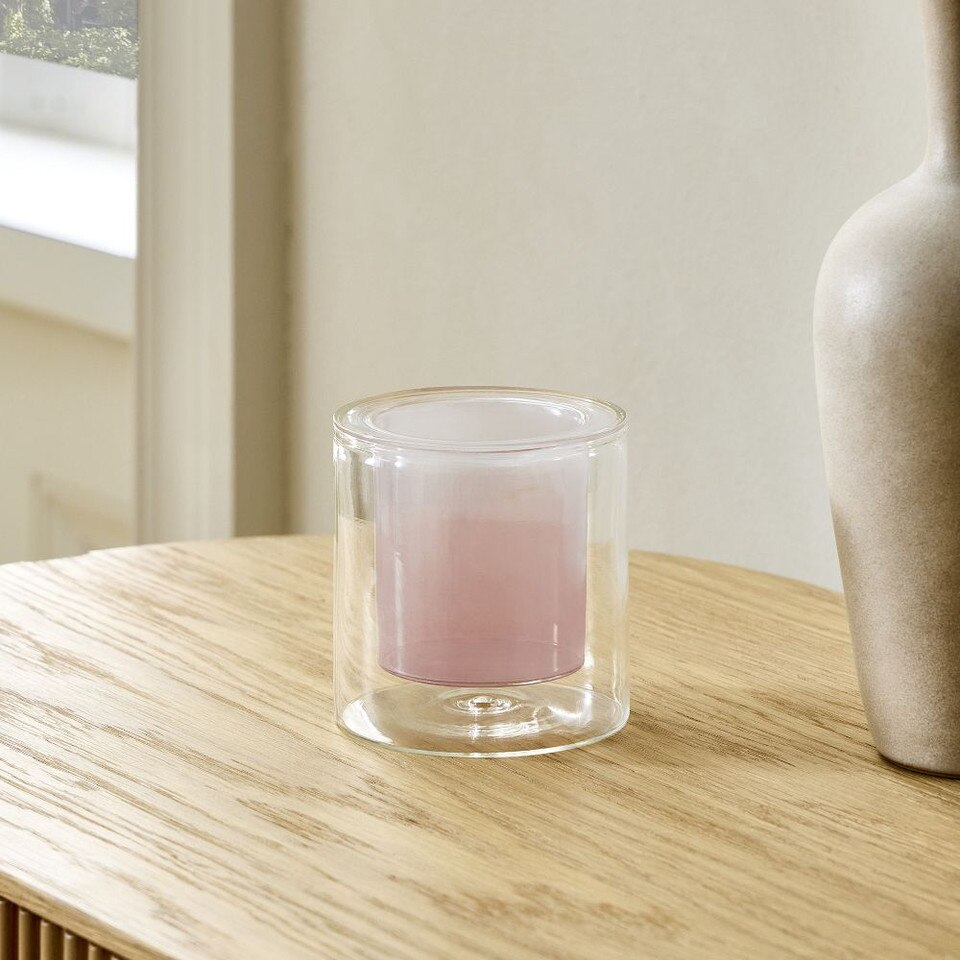 Gill Glass Candleholders - West Elm UK