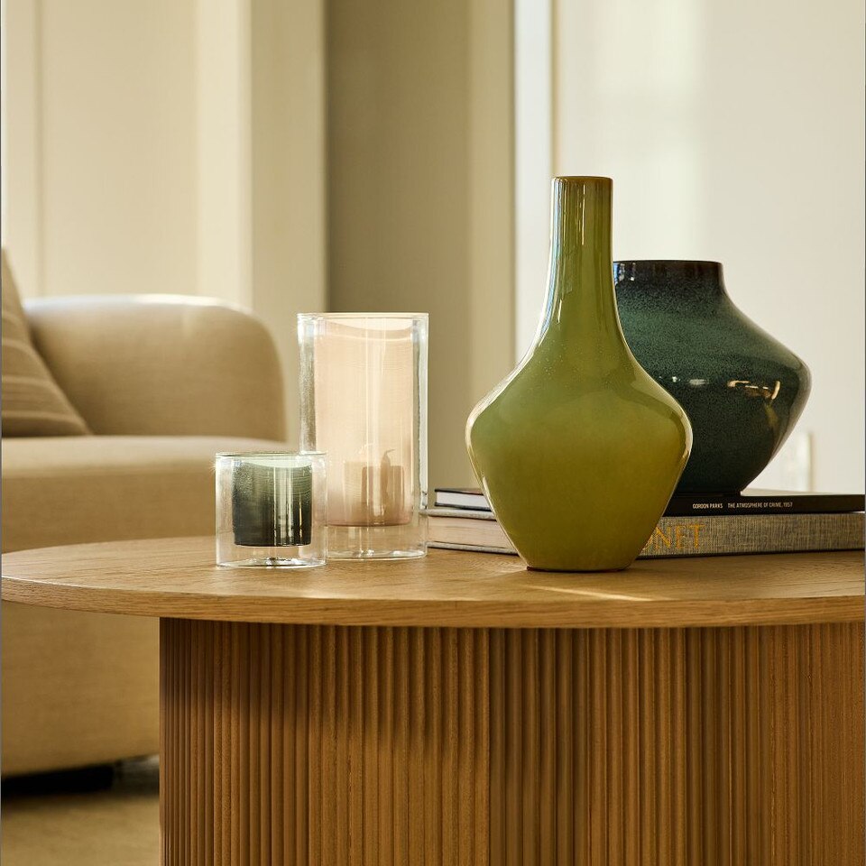 Gill Glass Candleholders | West Elm UK