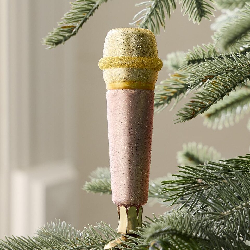 microphone bauble