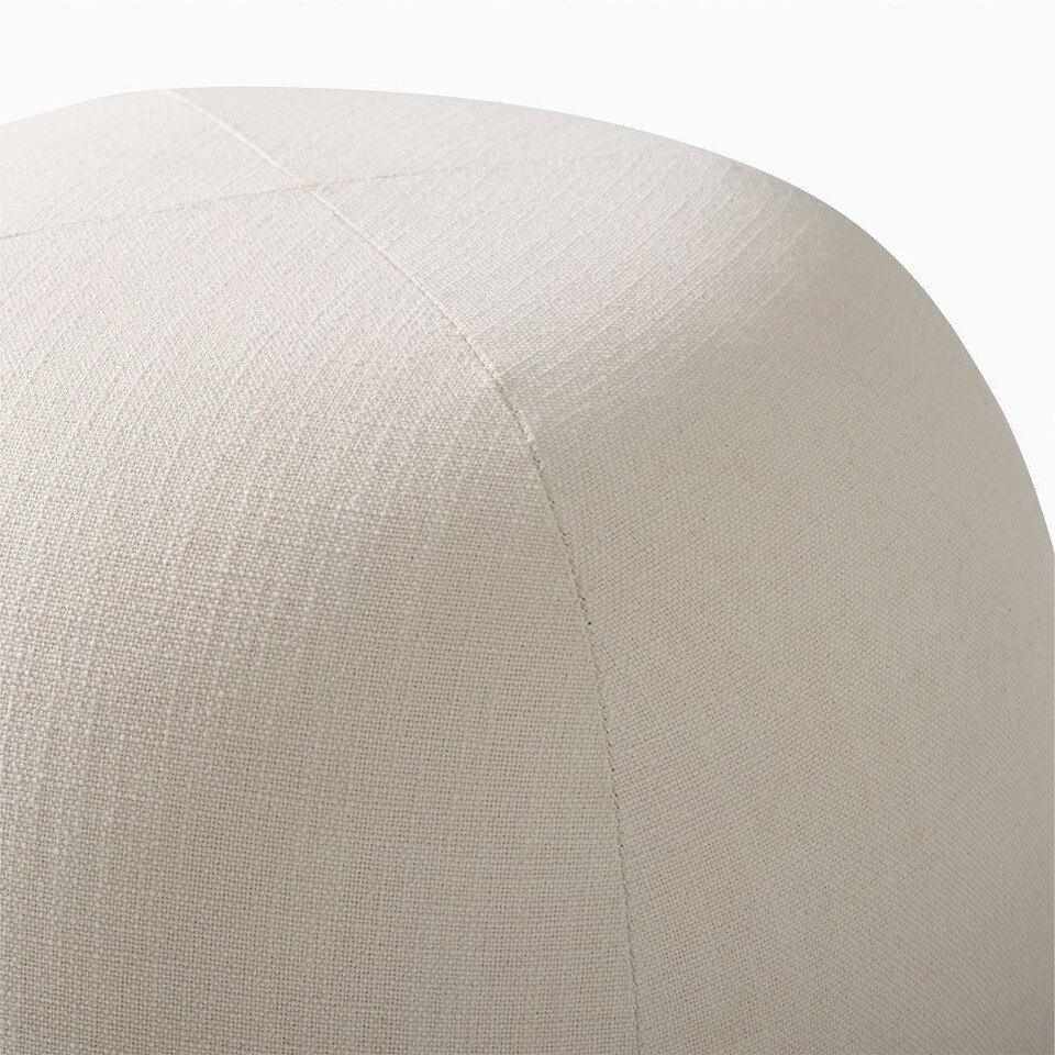 Gumdrop Swivel Footstool Ottoman | West Elm UK